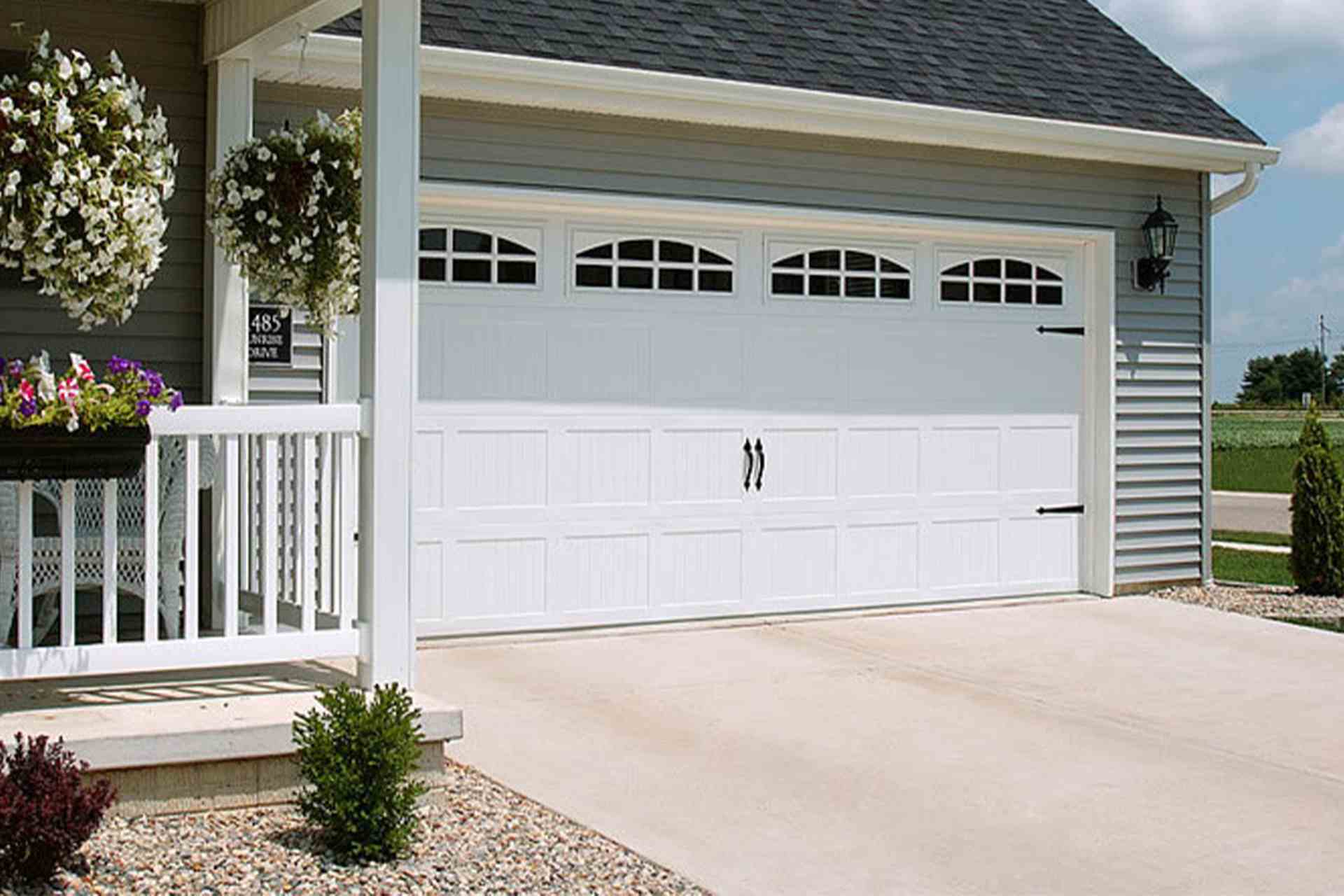 Garage Door – 52XX with Cascade Windows, White - Door Doctor VA